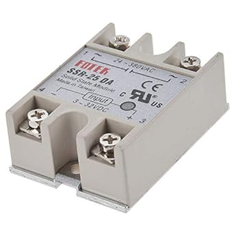 BIG BOOM® 25A DC-AC SSR Solid State Relay E1L3 : Amazon.in: Home Improvement