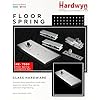 HARDWYN Floor Machine for Glass Door Closer, TOP Patch, BOTOOM Patch ...