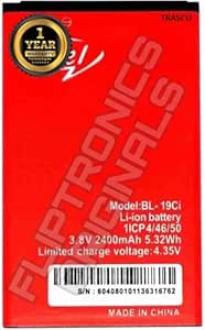 FLIPTRONICS ORIGINALS™ BL-19CI Battery for Itel 5232/5233 / 7100/5040 / 19ci Battery with 1 Year ...