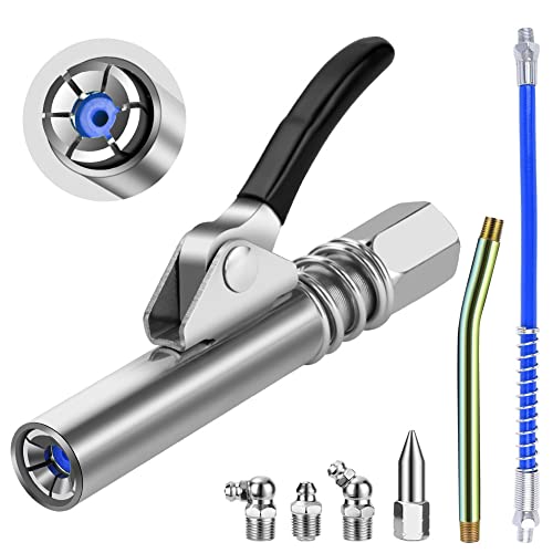 URAQT Grease Gun Coupler, 12,000 PSI Grease Guns Coupler G Coupler ...