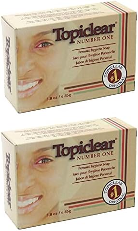 Amazon.com : Topiclear Number One Soap 3 Ounce Boxed (88ml) (2 Pack ...