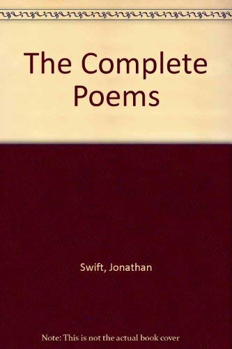 The Complete Poems: Jonathan Swift, Pat Rogers: 9780300029673: Amazon ...