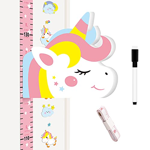 DXiongW 3D Movable Magnetic Height Chart 65-185 cm Height Measuring ...
