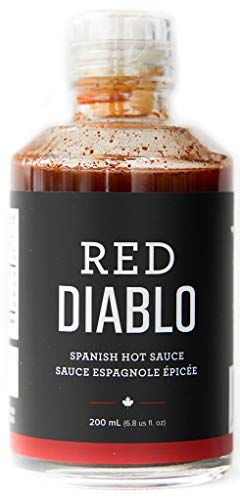Red Diablo, Red Diablo, bold flavored Spanish hot sauce with mild heat ...