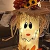 Amazon.com: 24 Pcs Scarecrow Vinyl Decals Scarecrow Faces DIY Craft ...