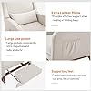 Amazon.com: AYEASY Rocking Chair Nursery Glider Chair with Foot Rest ...