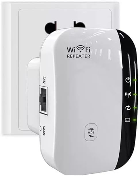 TECHDASH WiFi Range Extender, WiFi Signal Booster up to 300Mbps, 2.4G ...