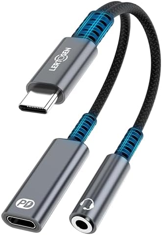 Amazon.com: USB C Samsung Headphone and Charger Adapter, 2 in 1 USB ...