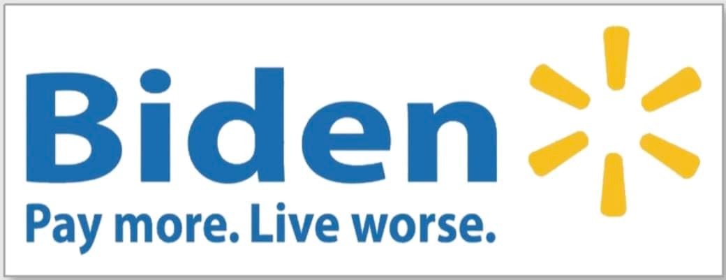 Amazon.com - Biden Pay More Live Worse Bumper Sticker Decal Weather ...