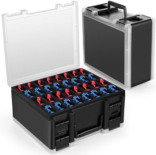 Amazon.com: RISOU Sturdy Miniature Figure Storage Carrying Case for ...