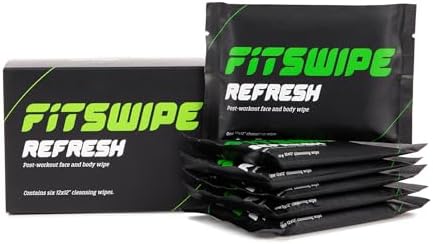 Amazon.com: FitSwipe Refresh Body Wipes, The Perfect Post-Workout ...