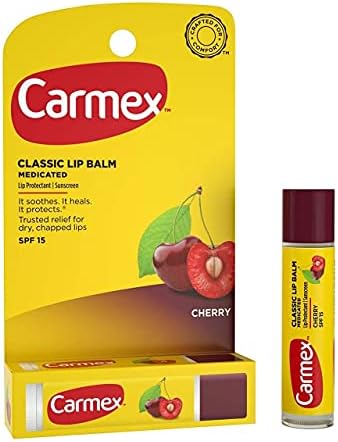 Amazon.com : Carmex Click-Stick Moisturizing Lip Balm SPF 15 Cherry 0. ...