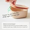 Amazon.com: Neoflam 2 Set FIKA One Kitchen Porcelain Ceramic Food ...