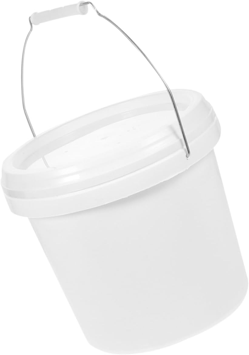 Amazon.com: SOLUSTRE 5l Bucket with Lid Black Spray Paint for Plastic ...