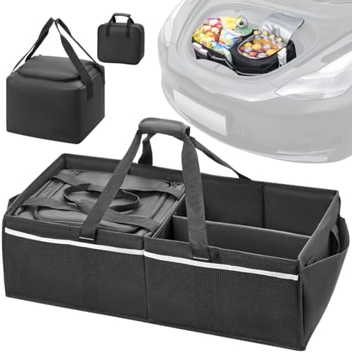 Amazon.com: Hugbow Front Trunk Organizer with Insulated Leakproof ...