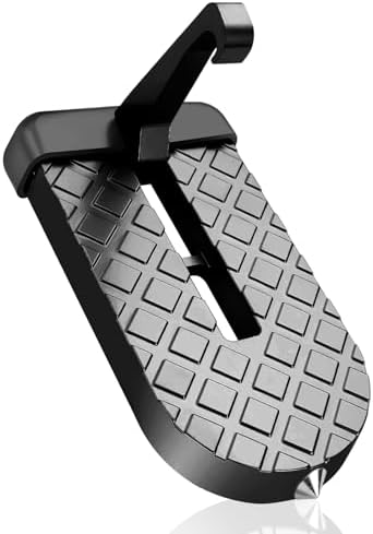 VBGURR Car Door Step with 4 Hook Portable Car Step Car Door Pedal ...