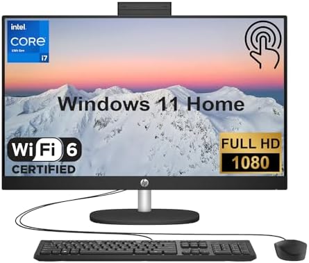 Amazon.com: HP 27 Ultra 7 Touchscreen Business All-in-One Desktop, 27 ...