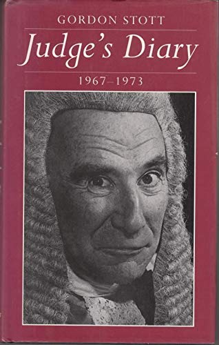A Judge's Diary: Amazon.co.uk: Stott, Gordon: 9781873644430: Books