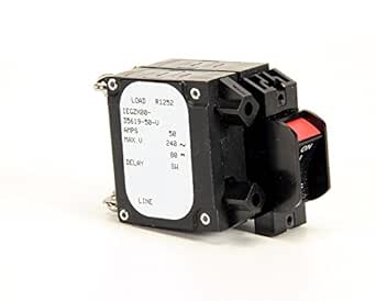 Amazon.com: Nieco 15480 Rocker Switch/Circuit Breaker, 2 Pole, 50A ...