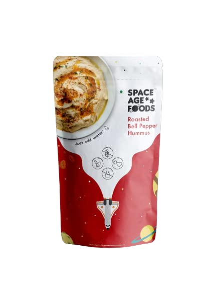 Space Age Foods | Roasted Bell Pepper Hummus Powder | Instant Healthy ...