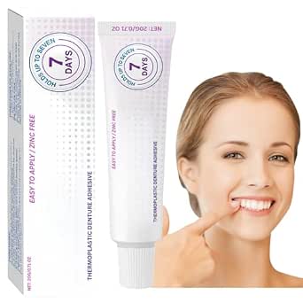 Thermoplastic Denture Adhesive,Dental Repair Glue for Dentures,Crowns ...