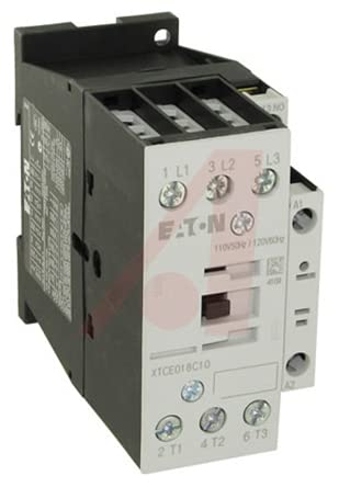 Eaton 277008 Power contactor, 3 pins + 1 NO, 7.5 kW/400 V/AC3: Amazon ...