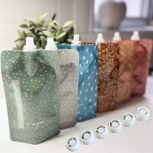 Reusable Baby Food Pouches - Food Storage Pouches for Toddlers & Kids ...