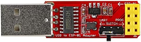 Amazon.com: Wishiot ESP-01S Programmer ESP8266 WiFi Module USB to ESP ...