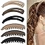 Amazon.com : Hapdoo 6PCS Banana Clip, Matte Banana Hair Clips for Women Thick Thin hair, Medium ...