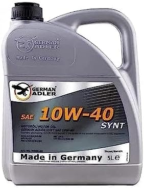 GERMAN ADLER SYNT SAE 10W-40 Synthetic Engine Oil - 4 Liter…: Buy ...