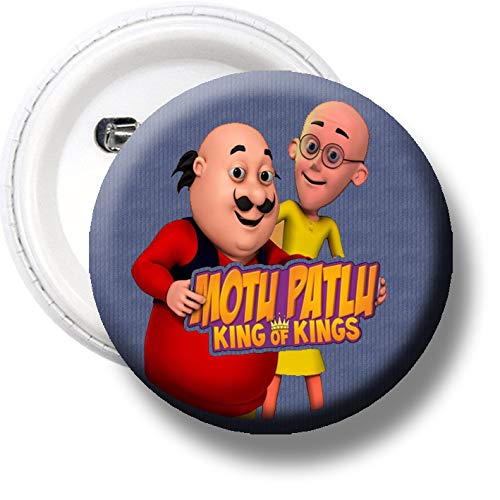 Buy 360Edutech, Motu Patlu Pin Back Button Badge, Toys Gift to Kids ...