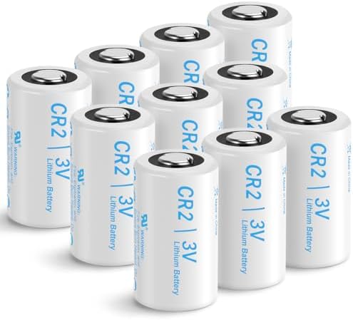Amazon.com: winbasic CR2 Battery 10 Pack CR2 3V Lithium Rangefinder ...