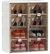 Amazon.com: Dripex Shoe Storage Cabinet 7 Layers for 28 Pairs Foldable ...