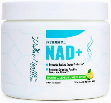 Amazon.com: Dr. Colbert, MD NAD+ Powder | Lemon-Lime Flavor | by Divine ...