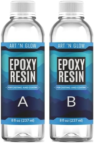 Amazon.com: Epoxy Resin for Crystal Clear Casting & Coating – 16 oz Kit ...