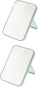 Amazon.com - Beaupretty 2pcs Foldable Mirrors Folding Desk Table Desk ...
