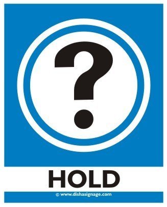 Hold Sign Board : Amazon.in: Industrial & Scientific