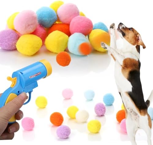 Amazon.com: AIERSA Interactive Dog Toys Ball Launcher for Small Dogs ...