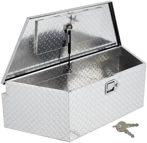 Amazon.com: GarveeTech 39Inch Trailer Tongue Boxes,Heavy Duty Aluminum Trailer Tool Box With ...