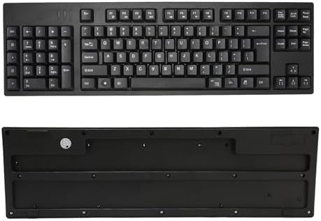 Amazon.com: Yunseity Ergonomic Left Handed Keyboard, 109 Keys Thin ...
