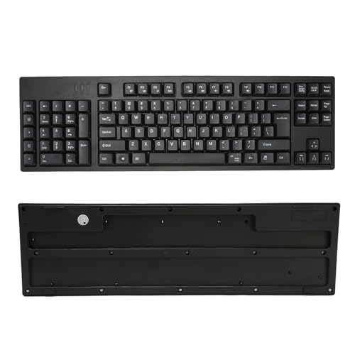Amazon.com: Yunseity Ergonomic Left Handed Keyboard, 109 Keys Thin ...