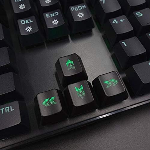 Amazon.com: HFSECURITY 4pcs R1 OEM Profile Backlight Keycaps for Cherry ...