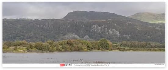 Amazon.com: Peco Photographic Mountain Backscene : Arts, Crafts & Sewing