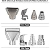 Amazon.com: Tbest Heat Gun Tips,Mini Heat Gun Accessories,Heat Gun ...