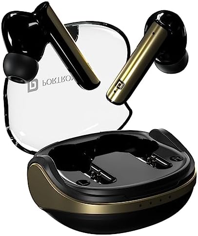 Portronics Harmonics Twins 28 ANC TWS in Ear Earbuds with Smart Touch ...