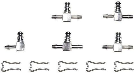 Amazon.com: Diesel Injector Fuel return Line overflow Metal connectors ...