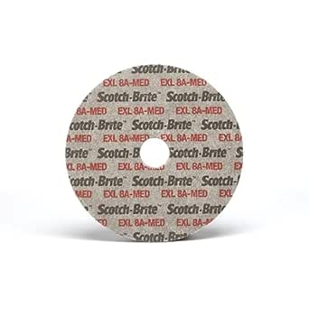 3M (15462) EXL Unitized Wheel, 3 in x 1/8 in x 1/4 in 8A MED - Amazon.com