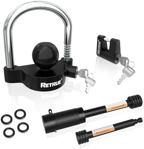 Amazon.com: Master Lock Trailer Lock, Trailer Coupler & Receiver Lock ...
