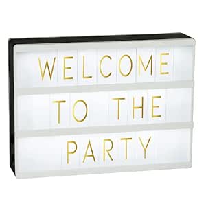 Buy Hamster London Letter Light Box A4 Size Cinematic Light Up Box with ...