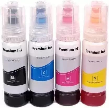 CRIBA 001/003 Black + Tricolor Compatible Refill Ink for Epson L130 ...
